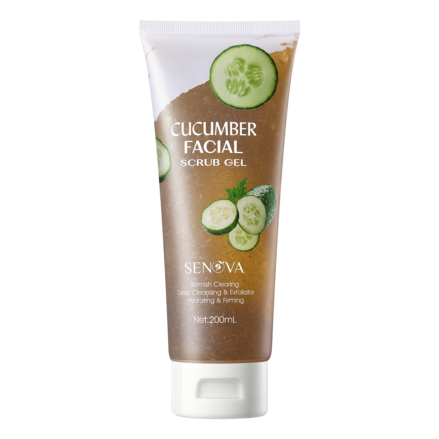 Cucumber Facial Scrub Gel | Senova